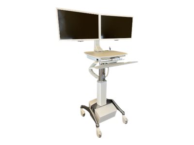 ALTUS ClioAir EL3-2 - cart - for 2 LCD displays / keyboard / mouse ...