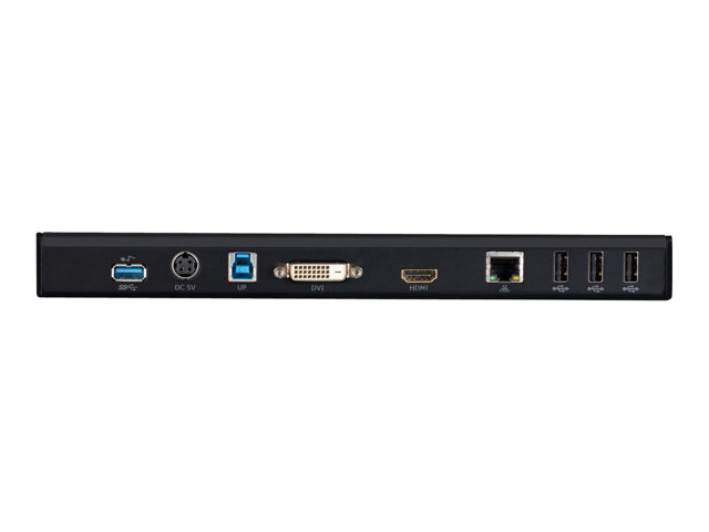 Targus USB 3.0 SuperSpeed Dual Video Docking Station - docking station ...
