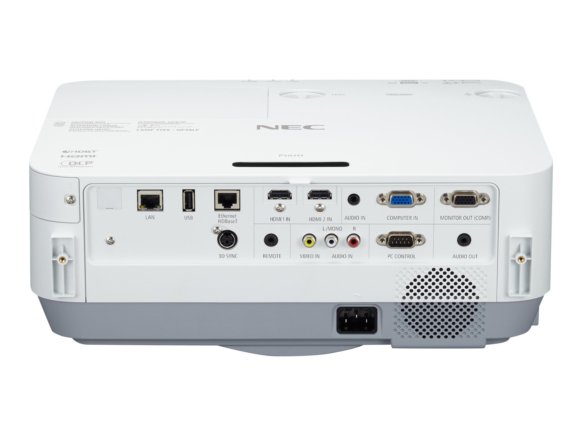 NEC P452H - DLP projector | Overview, Specs, Details | SHI