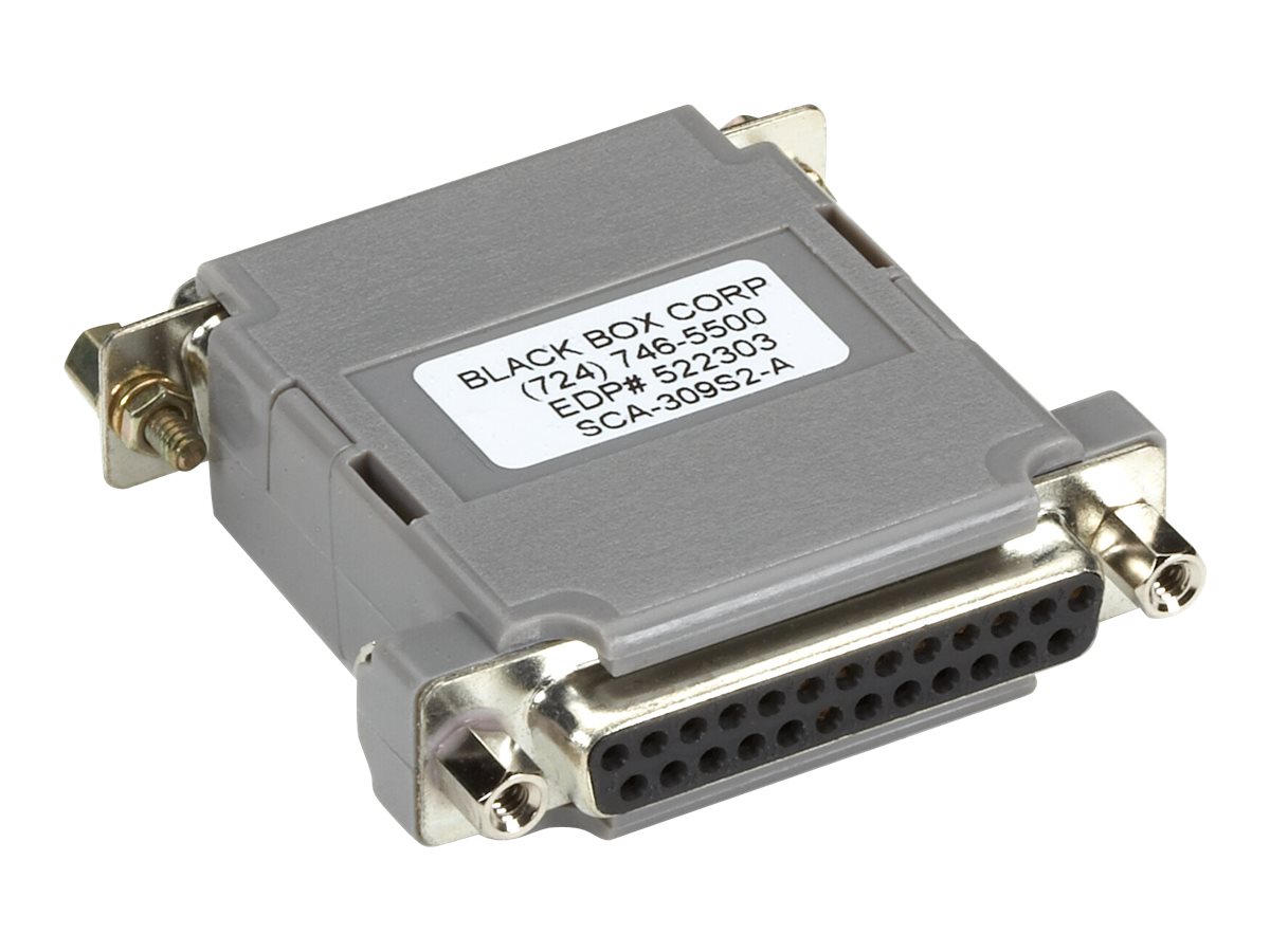 Black Box - Null modem adapter | www.shi.com