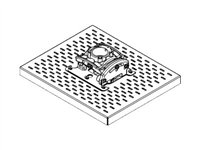 Chief RPA Elite Projector Security Mount - Black