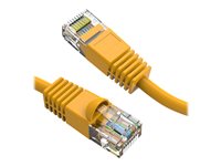 Axiom patch cable - 6 in - yellow