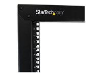 StarTech.com 2-Post 42U Mobile Open Frame Server Rack - Two Post 19in Network Rack for IT Equipment