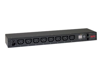 APC Metered Rack PDU - Power distribution strip (rack-mountable) - AC 100 V - Ethernet - input ...