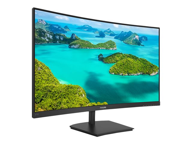 271E1SCA/00 - Philips E-line 271E1SCA - LED monitor - curved - Full HD ...