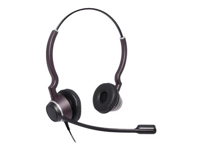 JPL Telecom headset fitted - wired - binaural - QD - noise cancelling