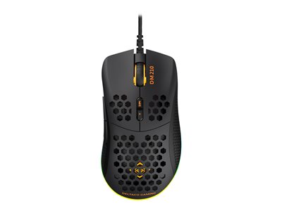 DELTACO GAMING DM210 - Mus - 7 knappar - kabelansluten - USB - svart ...