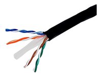 Monoprice bulk cable - 1000 ft - black