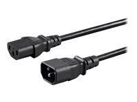 Monoprice - power extension cable - power IEC 60320 C13 to IEC 60320 ...
