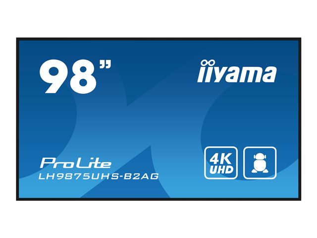 iiyama ProLite LH9875UHS-B2AG 98" Classe (97.5" visualisable) écran LCD ...