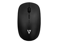 V7 MW200-1N - mouse - 2.4 GHz - black