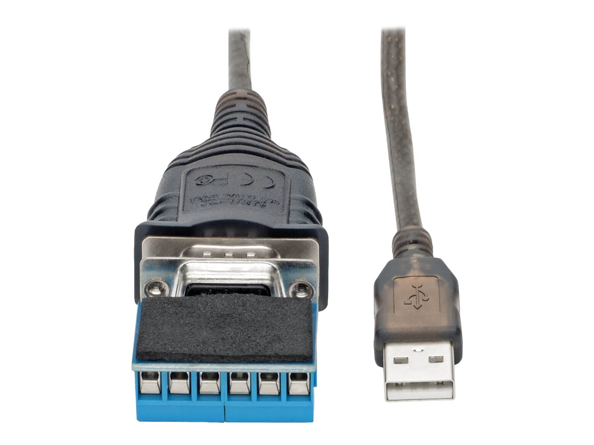 Tripp Lite USB to RS485/RS422 FTDI Serial Adapter Cable with COM ...