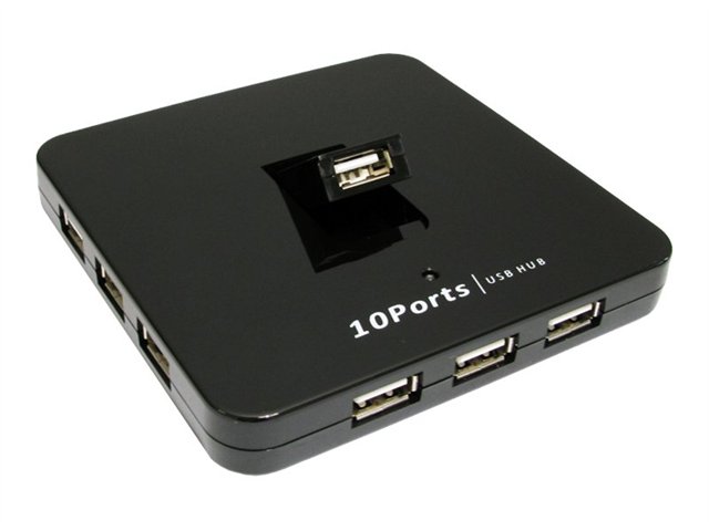 Cables Direct - hub - 10 ports - USB2-3010HUB - Currys Business
