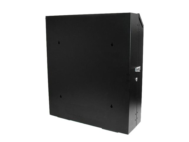StarTech.com Wall-Mount Server Rack with Dual Fans and Lock - Vertical ...