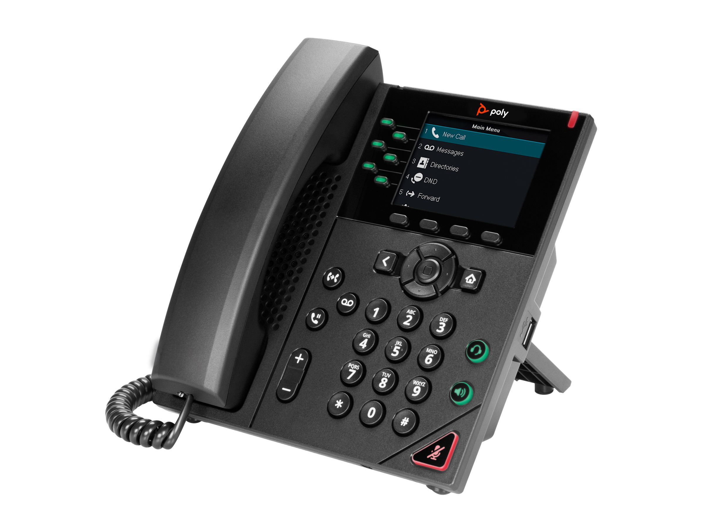 HP Poly VVX 350 - VoIP phone | Overview, Specs, Details | SHI