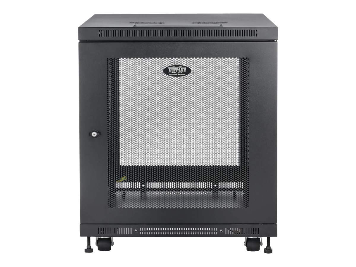 Tripp Lite 12U Rack Enclosure Server Cabinet Doors & Sides 300lb ...