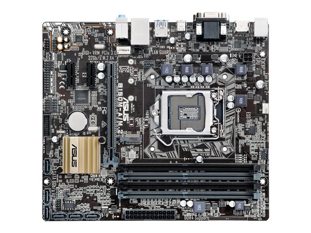 ASUS B150M-A/M.2 - motherboard - micro ATX - LGA1151 Socket - B150 ...