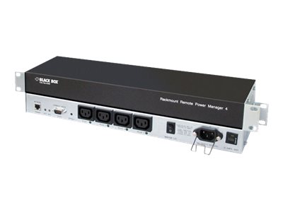 Black Box Horizontal Rackmount Remote Power Manager | Overview, Specs ...