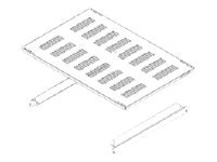 SHELF FOR DUAL RACK 26 FIXED D BK | SHI