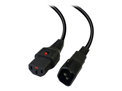 Product | Videk Power Cable C14 Plug to Locking / Lockable C13 Socket ...