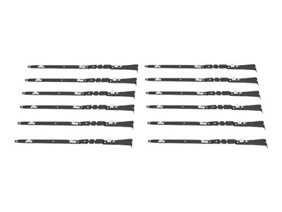 Panduit HD Flex Enclosure Rail Kit - rack rail kit - 1U