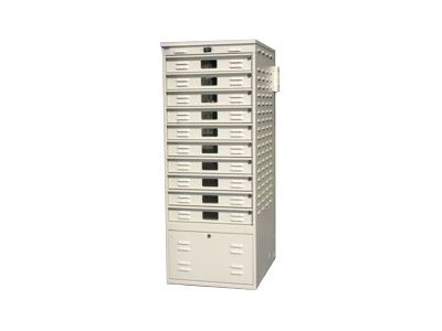 PSSI Dock & Lock Widescreen Laptop Storage Cabinet 2052-L-10 - notebook ...