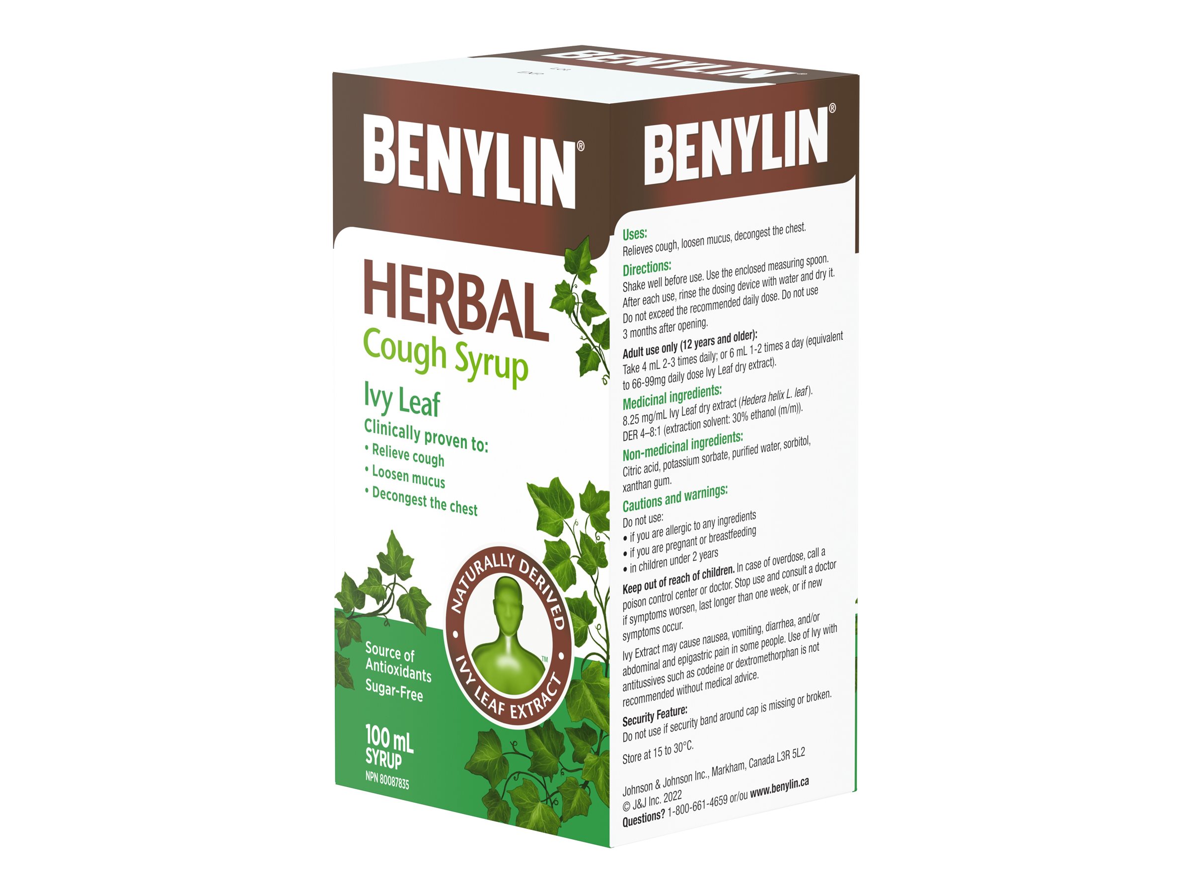 Benylin Herbal Cough Syrup 100ml