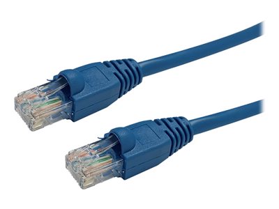 Videk Cat5e / Cat 5 Ethernet Patch Cable RJ45 Plug to RJ45 Plug Booted 24AWG UTP - patch cable ...