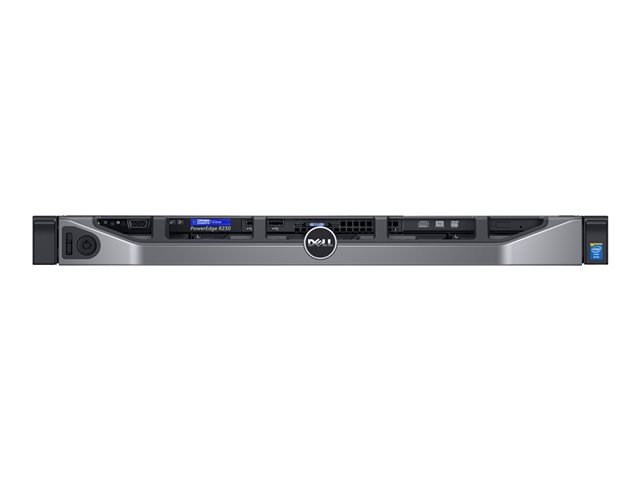 Dell PowerEdge R230 - rack-mountable - Core i3 6100 3.7 GHz - 4 GB ...