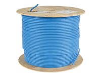 Tripp Lite 1000ft Cat5 / Cat5e 350MHz Bulk Stranded-Core PVC Cable Blue ...