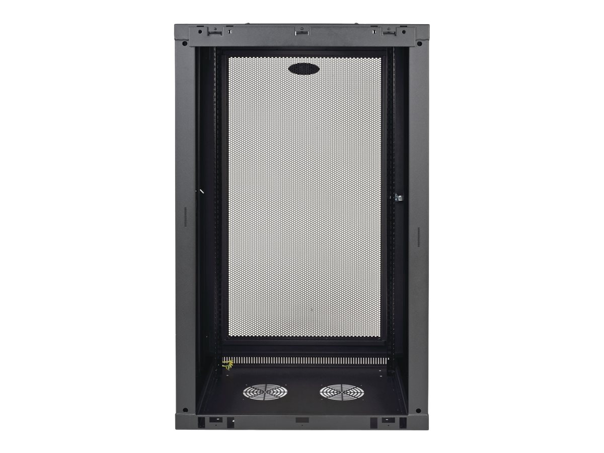 Tripp Lite 21U Wall Mount Rack Enclosure Server Cabinet w/ Door and ...