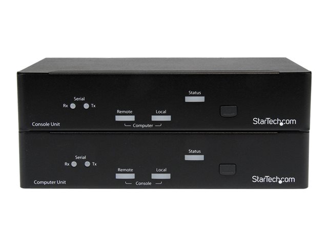 StarTech.com USB DVI KVM Console Extender w/ Serial & Audio Over MM ...