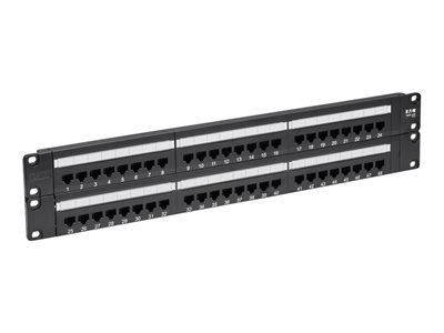 Tripp Lite 48-Port Cat6 Cat5 Patch Panel Rackmount 110 Punch Down RJ45 ...