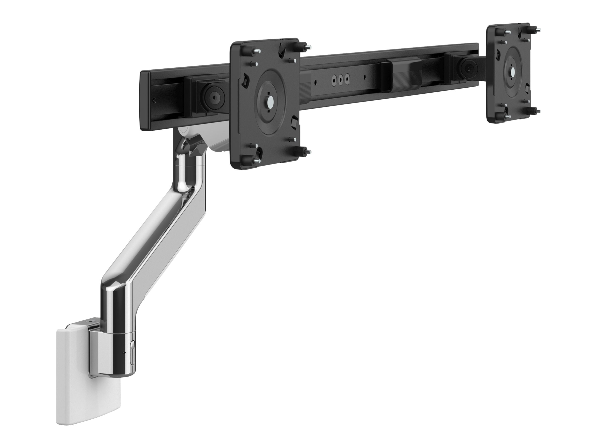 Humanscale M8.1 - Mounting kit (wall mount, 2 VESA adapters, crossbar ...
