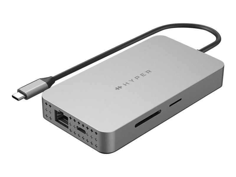 HyperDrive - station d'accueil - USB-C - 2 x HDMI - 1GbE (HDM1H-GL)