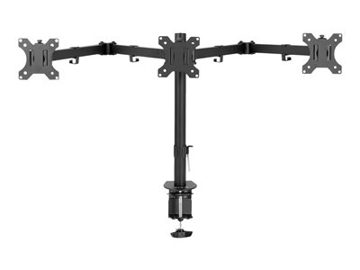 VIVO STAND-V003Y - stand - full-motion adjustable arm - for 3 monitors