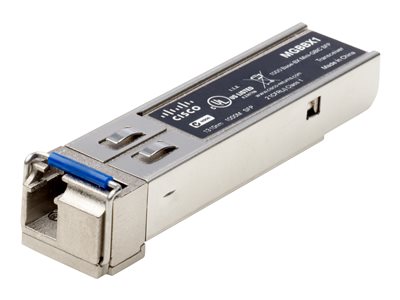 Cisco Small Business MGBBX1 - SFP (mini-GBIC) transceiver module - 1GbE