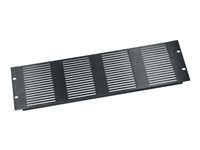 Middle Atlantic 3RU Vented Rack Panel - Slotted w/ 20% Open Area