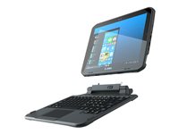 Zebra 2-in-1 - keyboard - with touchpad, extendable integrated handle ...