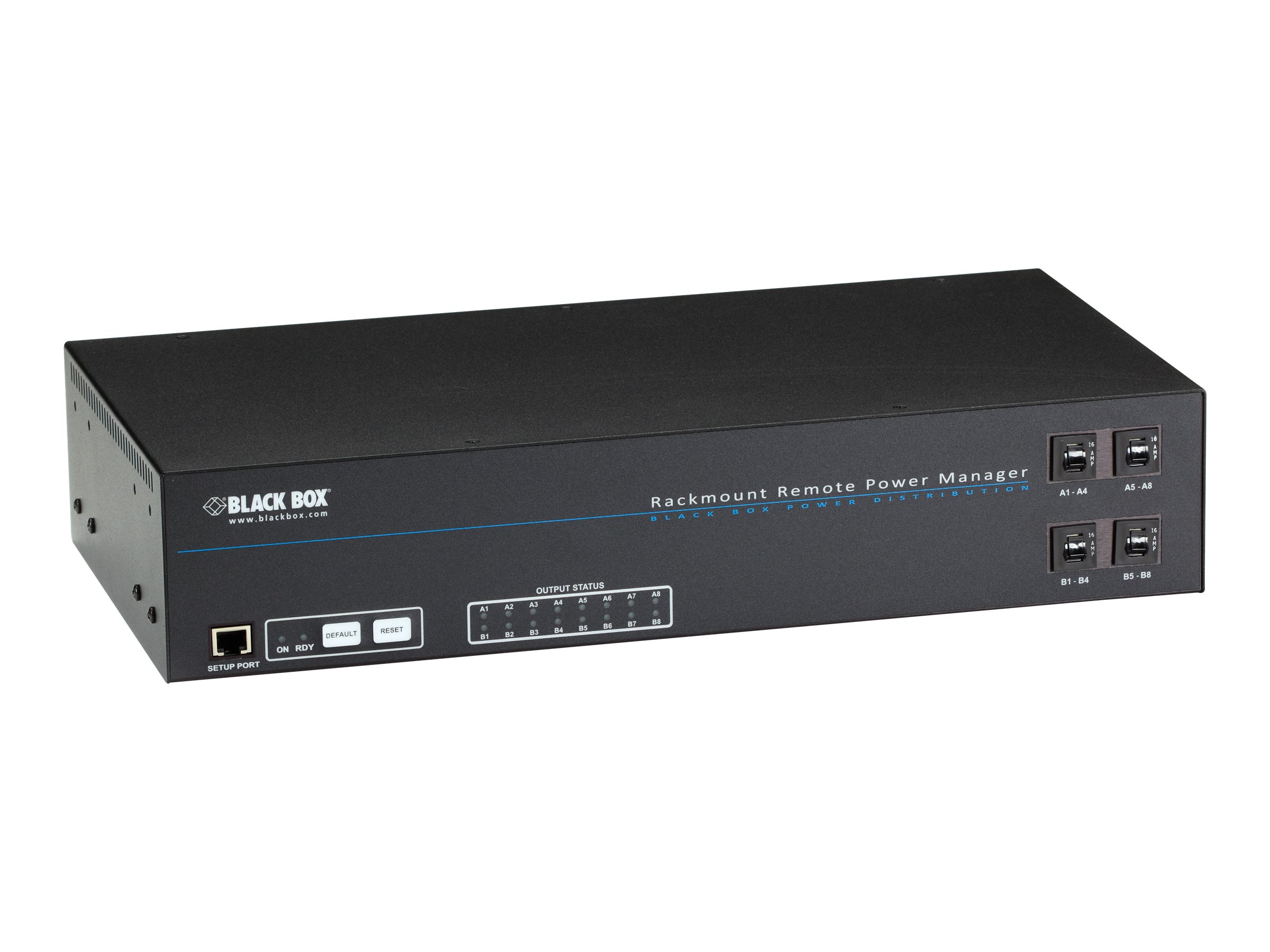 Black Box Horizontal Rackmount Remote Power Manager | www.shi.com