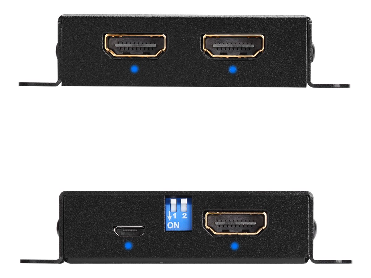 SIIG 2 Port HDMI Mini Splitter Amplifier with EDID Management 3840x2160 ... SIIG 2 Port HDMI Mini Splitter Amplifier with EDID Management 3840x2160 ...