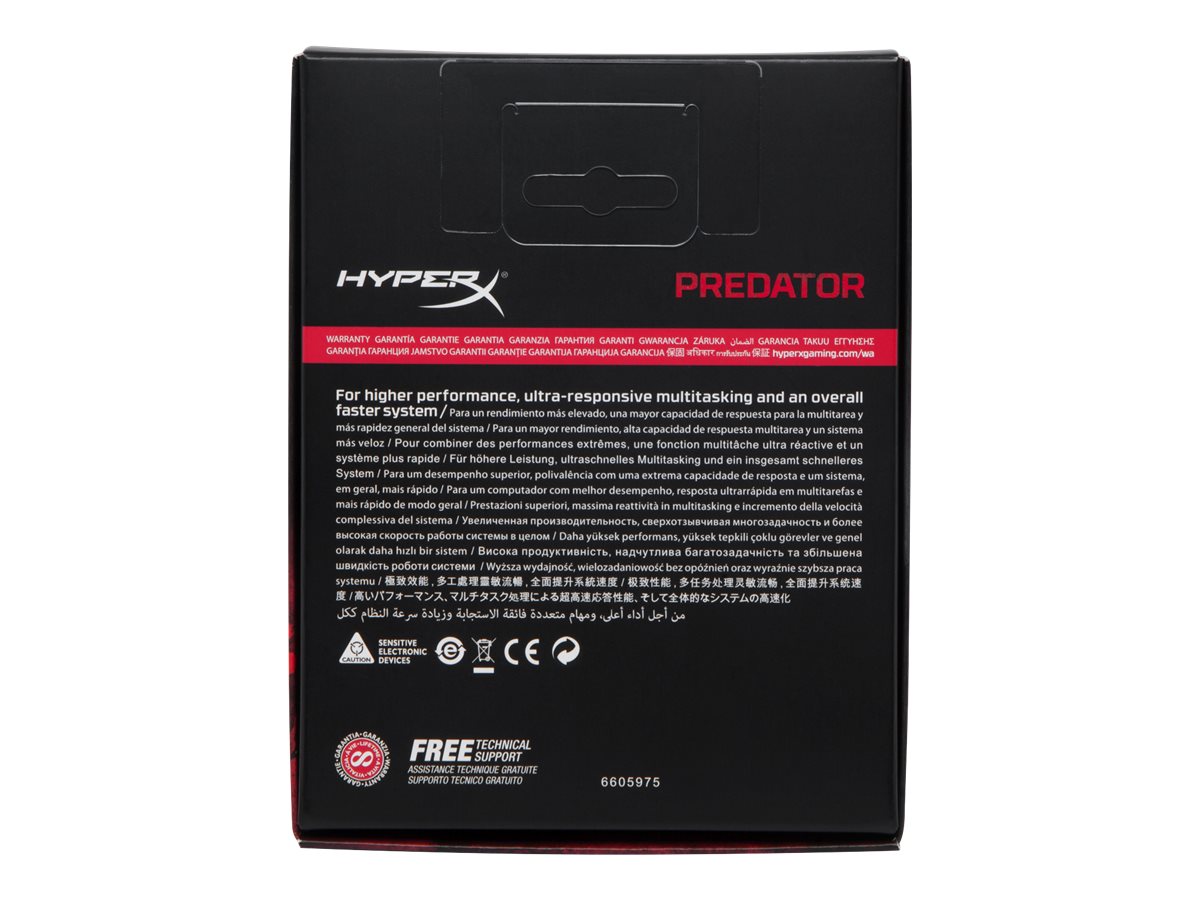 HyperX Predator - DDR4 | Overview, Specs, Details | SHI
