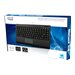 Adesso Wireless Mini - keyboard - with touchpad - US