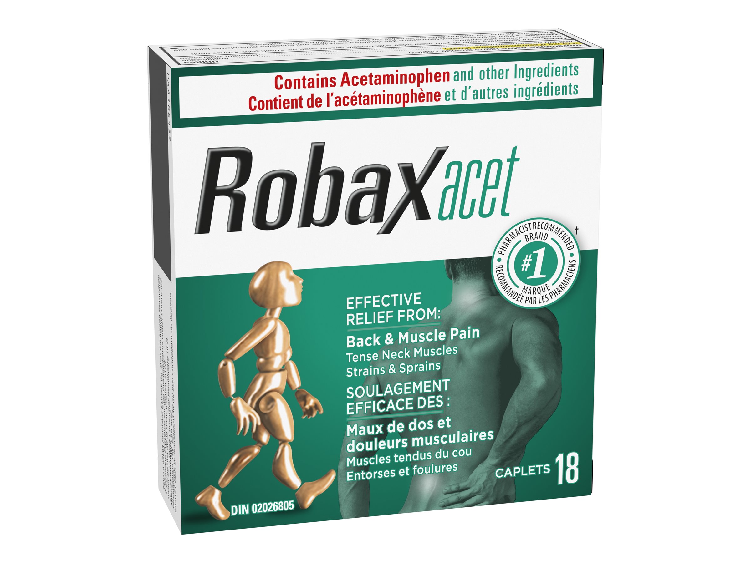 Robaxacet Caplets - 18's