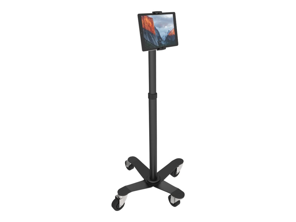 Compulocks Rolling VESA Medical Floor Stand With Universal Tablet ...
