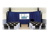 Da-Lite Fast-Fold Ultra Velour Drapery Kits for Heavy Duty Deluxe ...