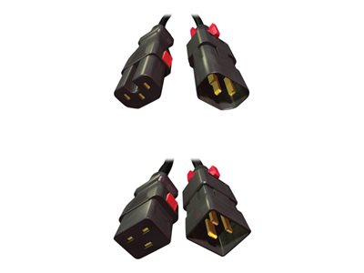 Zonit zLock - power cable - IEC 60320 C20 to IEC 60320 C15 - 3.3 ft