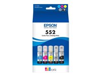 Epson 552 Multi-pack - 5-pack - High Capacity - gray, yellow, cyan ...