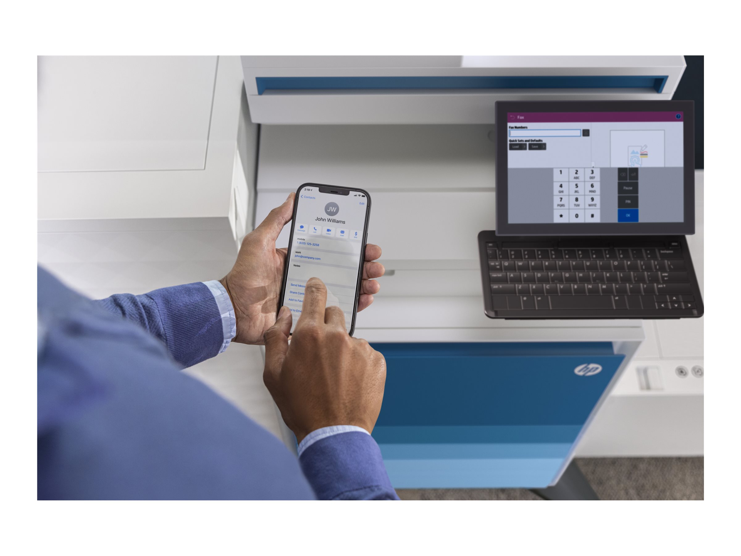 HP Color LaserJet Managed MFP E877z | Overview, Specs, Details | SHI