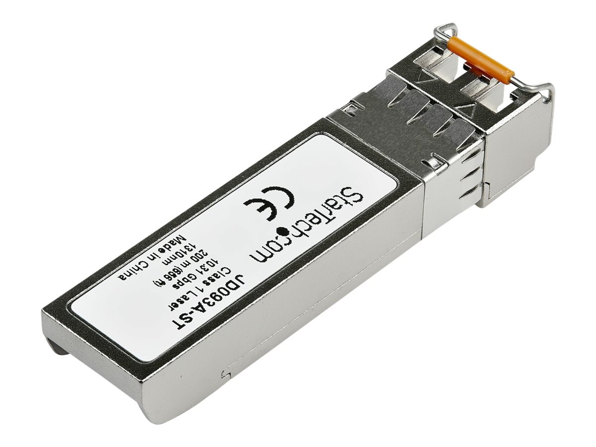 StarTech.com HPE JD093A Compatible SFP+ Module, 10GBASE-LRM, 10GbE Multi Mode (MMF) Fiber Optic ...